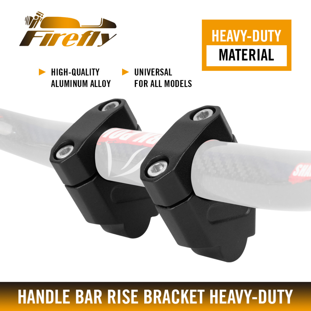 Handlebar Riser Bracket Heavy Duty Aluminum Alloy Universal Made in ...