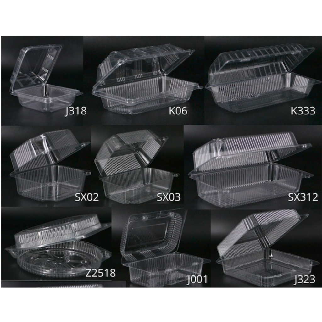 10pcs Plastic Clamshell Food Packaging | Shopee Philippines