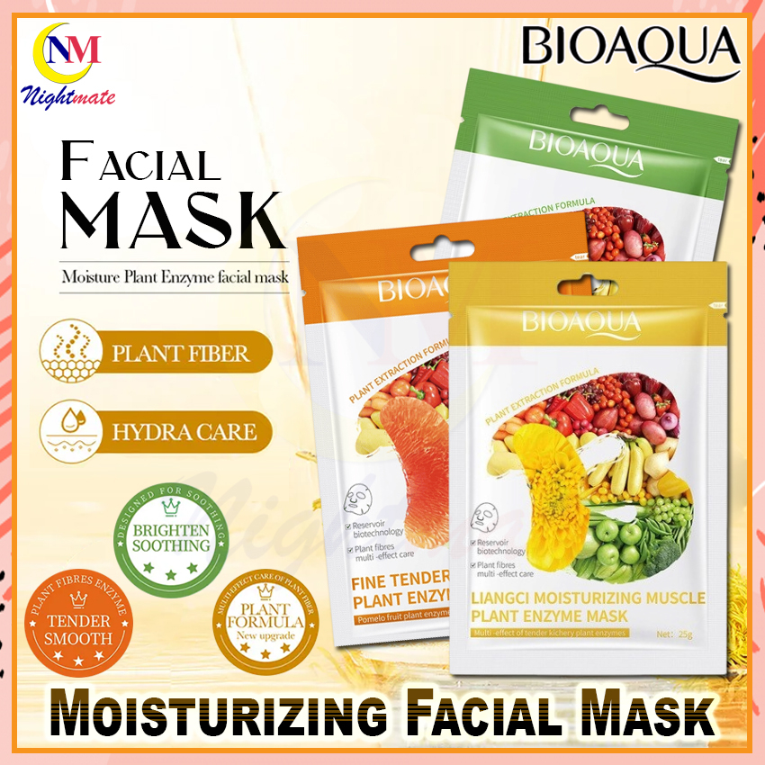 BIOAQUA Plant Enzyme Facial Mask 25g (NO.BQY91921/NO.BQY91938/NO ...
