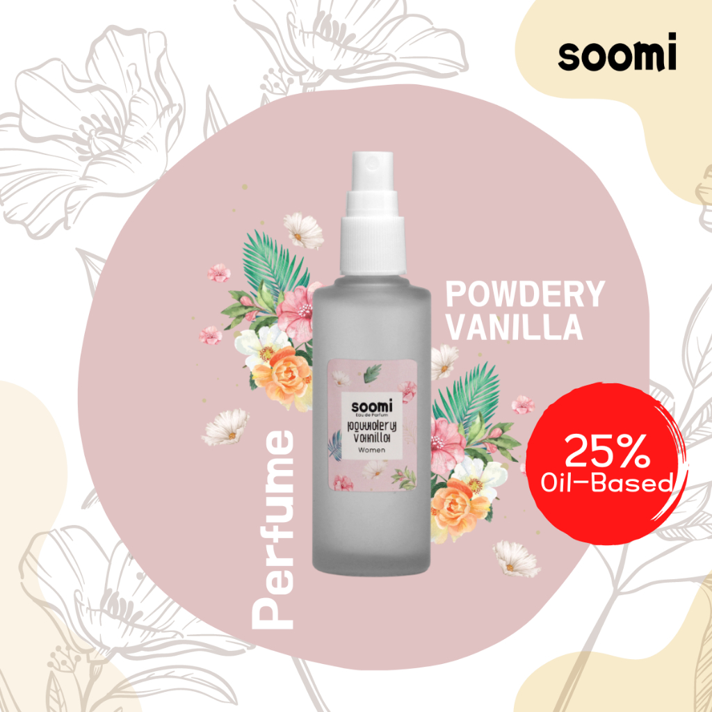Powdery Vanilla by Soomi Perfume for Women Long Lasting Perfume ...