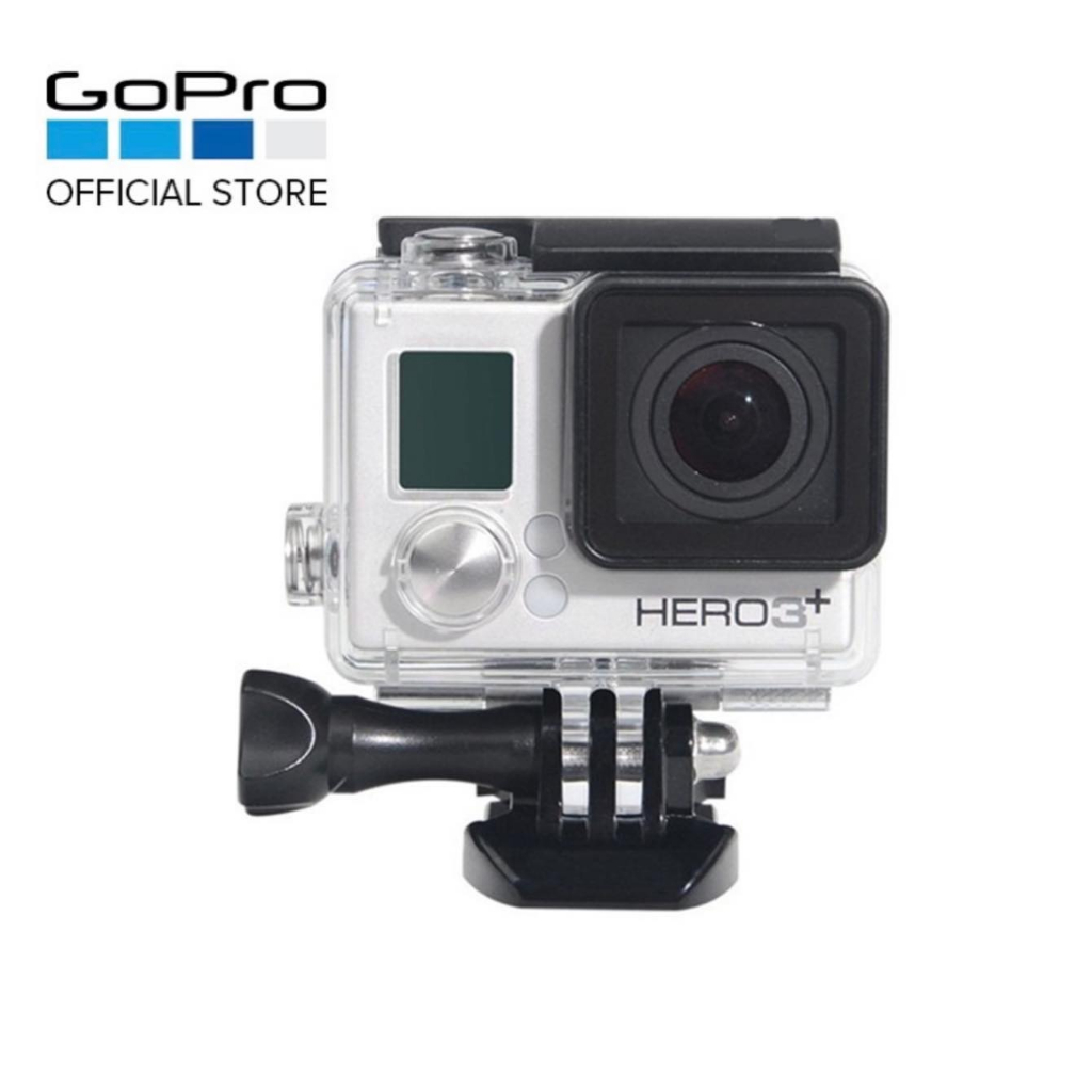 Gopro Hero 4 3+ 3 Black Silver Side Open Protective Waterproof Housing ...
