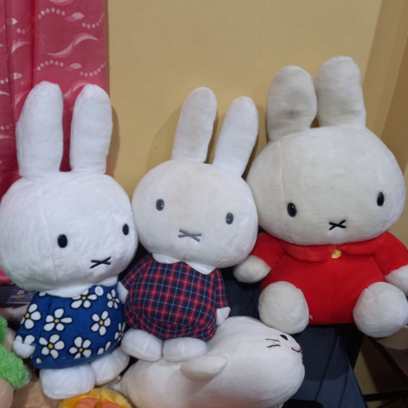 Miffy Stuffed toys preloved | Shopee Philippines