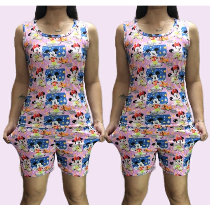 SPADSANDO TERNO SHORT FOR ADULT(FIT UP TO LARGE) | Shopee Philippines