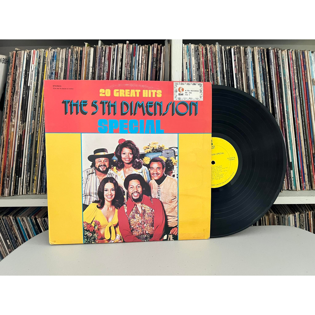 plaka vintage original The 5th Dimension Vintage Vinyl Record PLAKA VG+ ...
