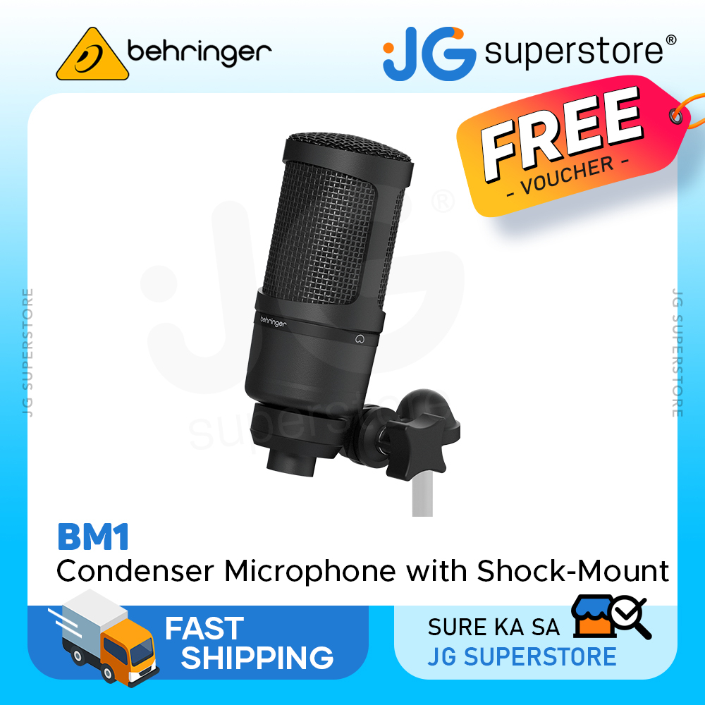 Behringer BM1 Gold-Sputtered Low-Mass Diaphragm Studio Condenser ...