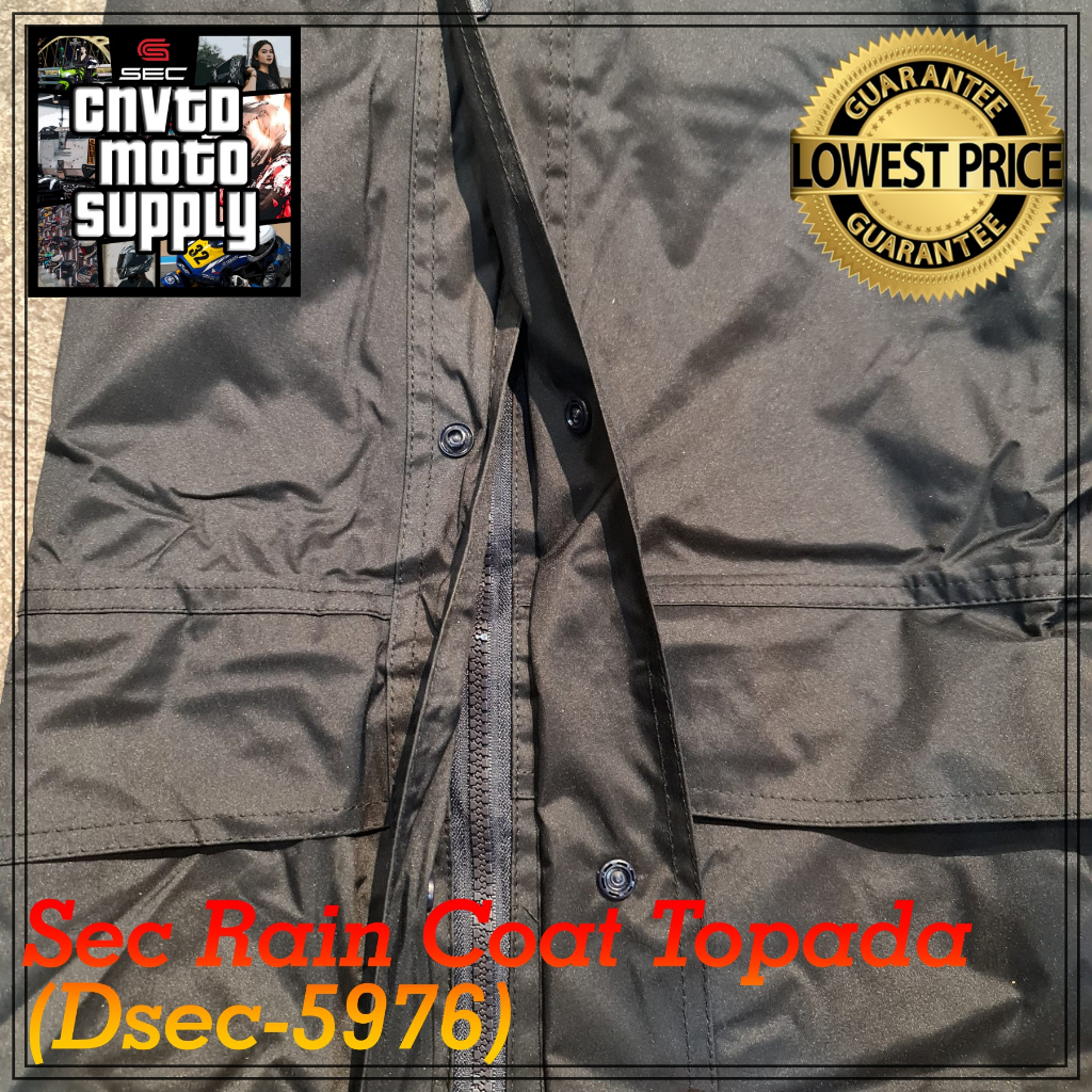 Sec brand raincoat topada (dsec 5976) | Shopee Philippines