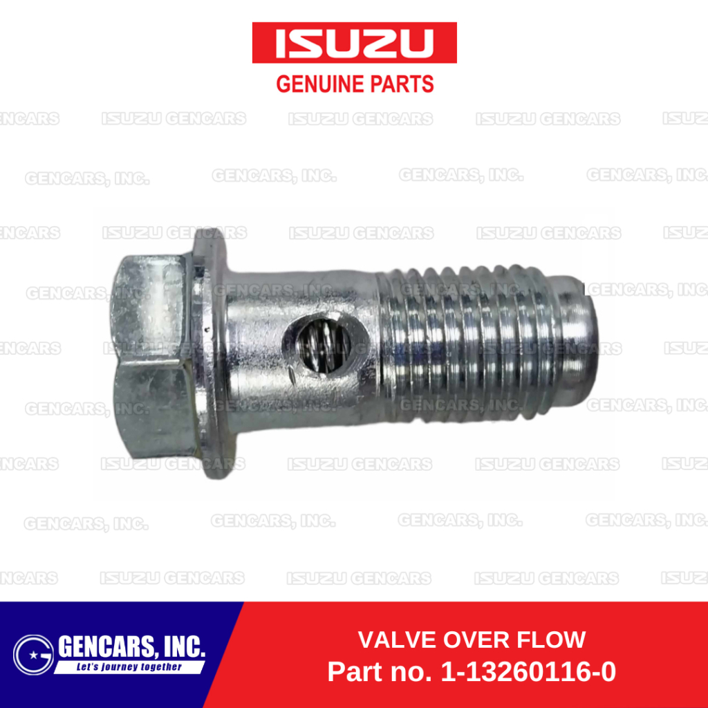 Isuzu Fuel Valve Over Flow for C / E - Series (1132601160) (Genuine ...