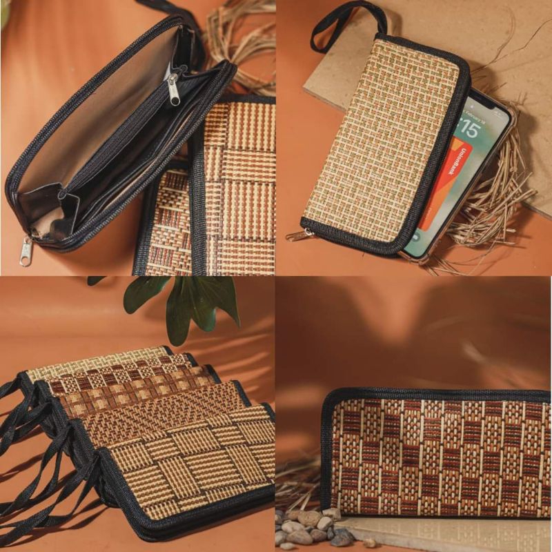 HANDICRAFT COMPARTMENT WALLETS 100% PINOY HANDMADE BEST GIFT | Shopee ...