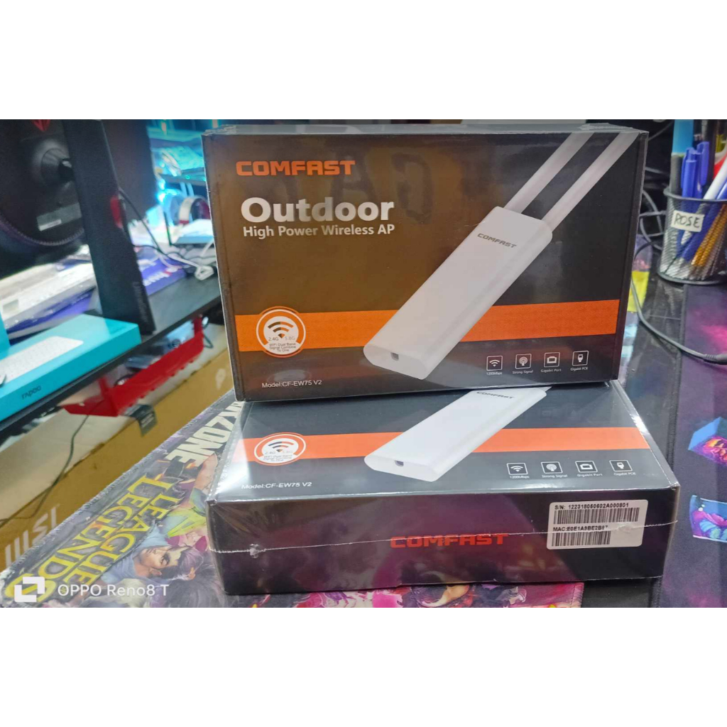 Comfast CF-EW75 Version 2 AC1200 Wireless Outdoor Access Point | Shopee ...