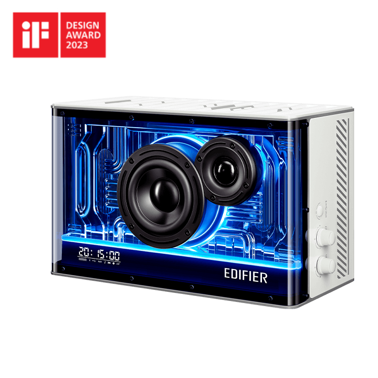 Edifier QD35 Tabletop Bluetooth Speaker, 35W GaN Ultra-Fast Charging ...