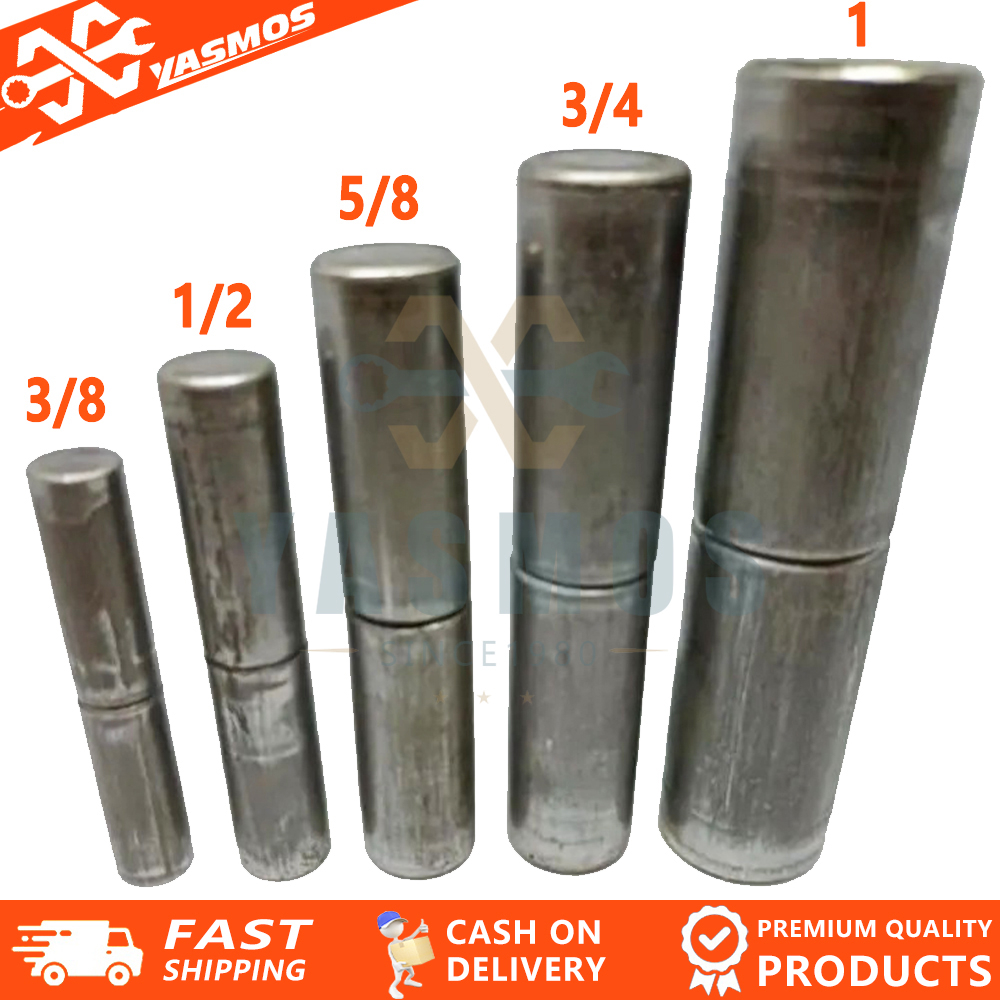 5/16" to 3/4" Cylindrical Hinges Iron Tube Shaft Heavy Duty Steel door ...