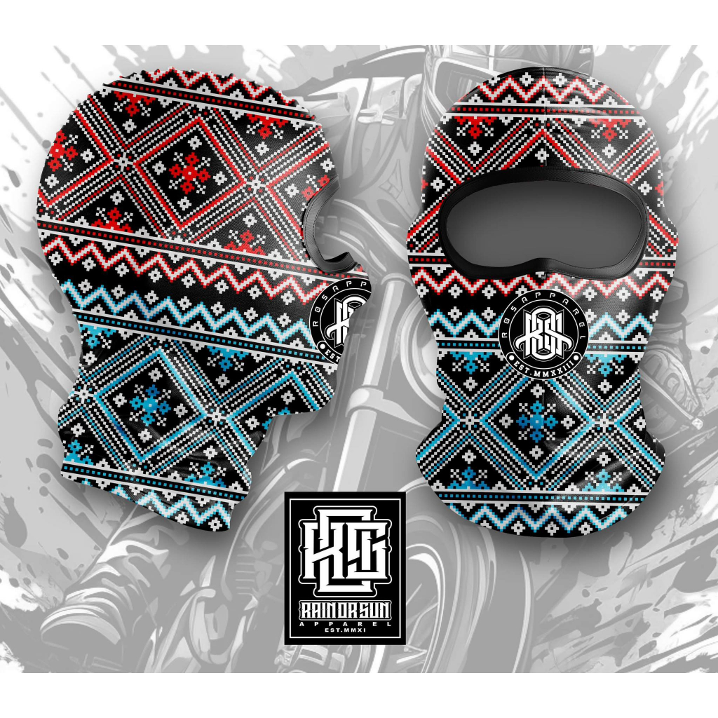 ROS B08 BALACLAVA full sublimation high quality fabrics full mask bonet ...