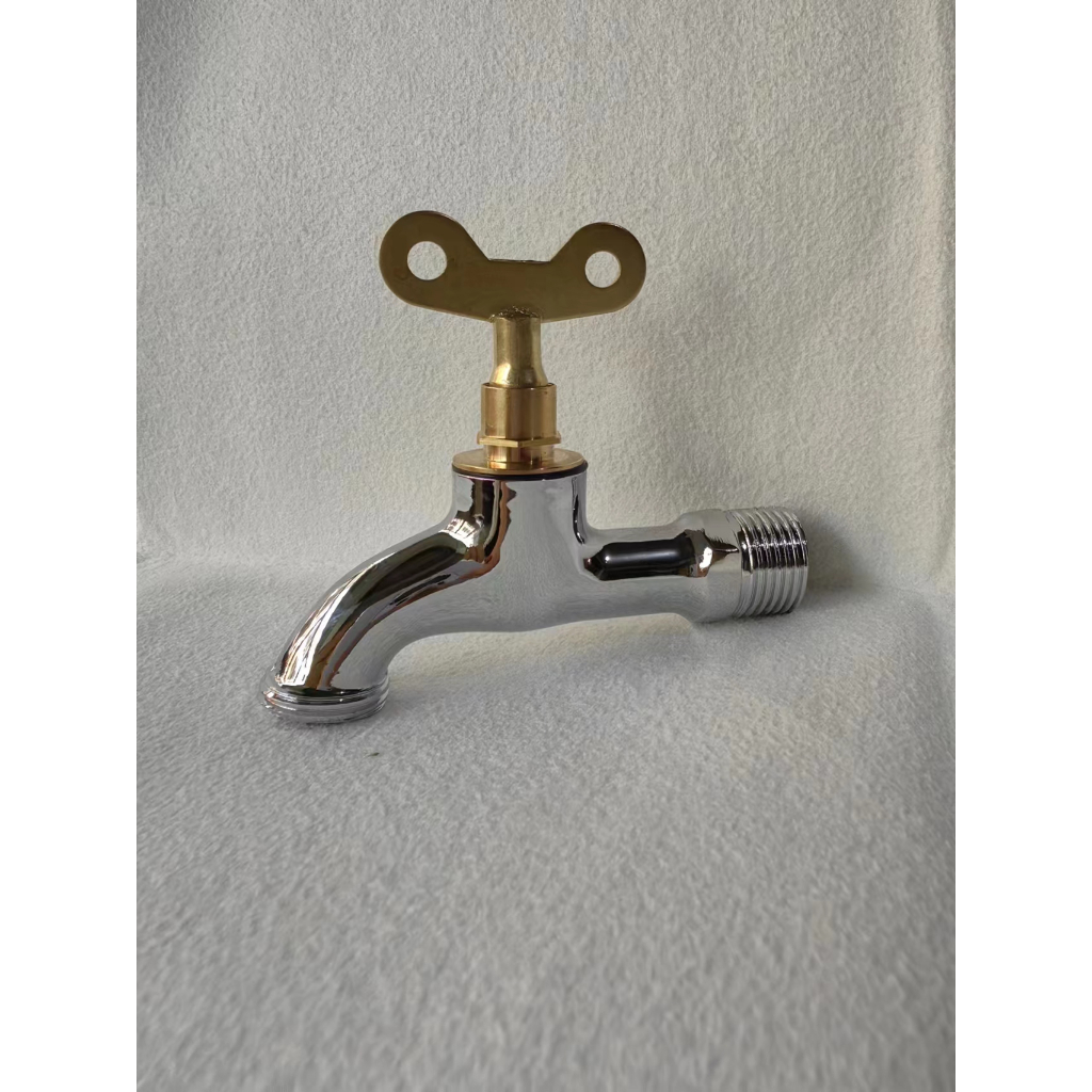 Anti-theft Faucet Water Tap with Lock Key Brass Body Single Hole Key ...