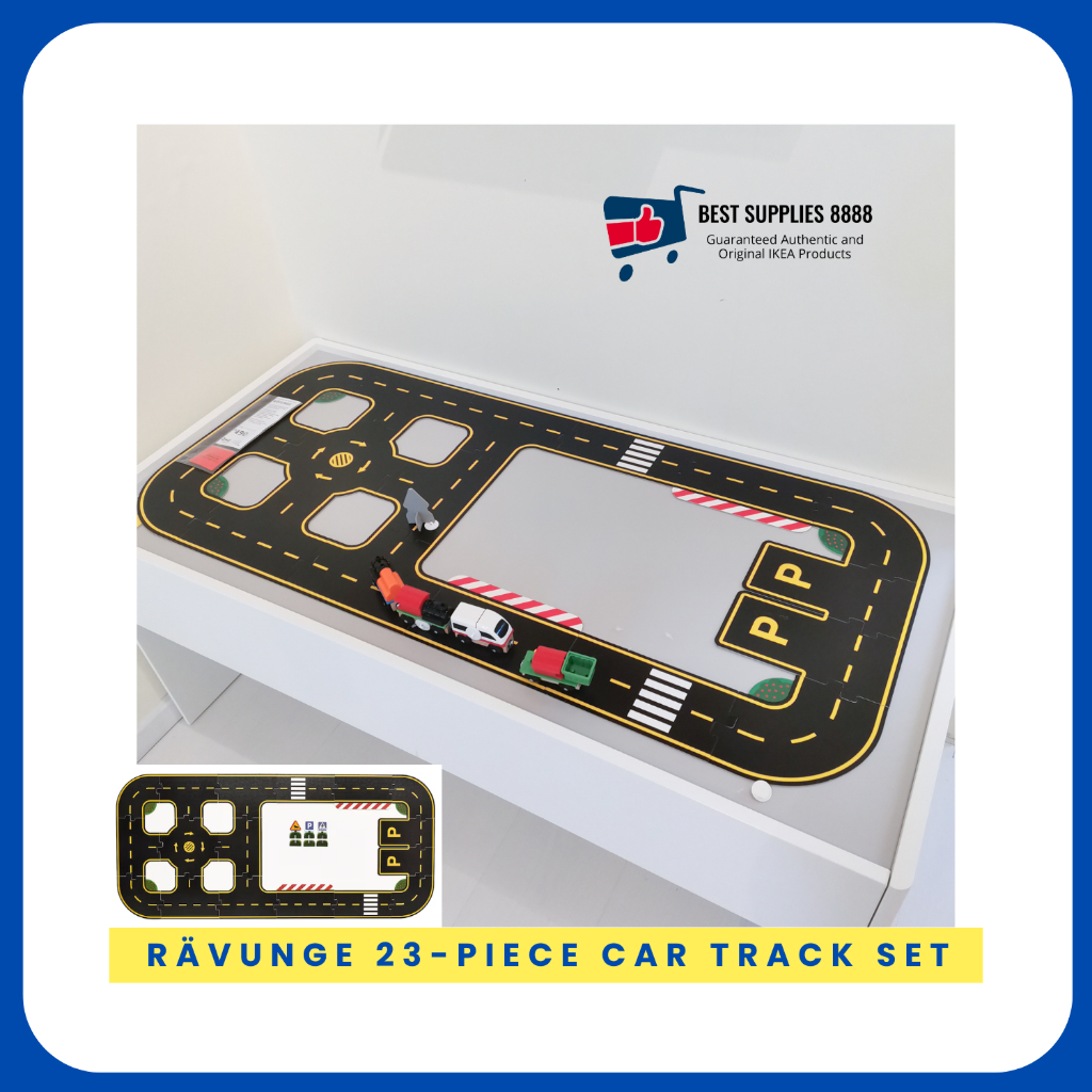 BestSupplies Authentic RAVUNGE Kids 23-piece car track set, children ...
