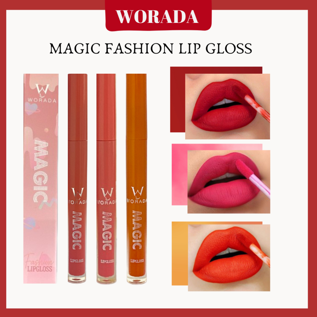 WORADA Liquid Lipstick Soft Matte VE Moisturising Long Lasting Liptint ...