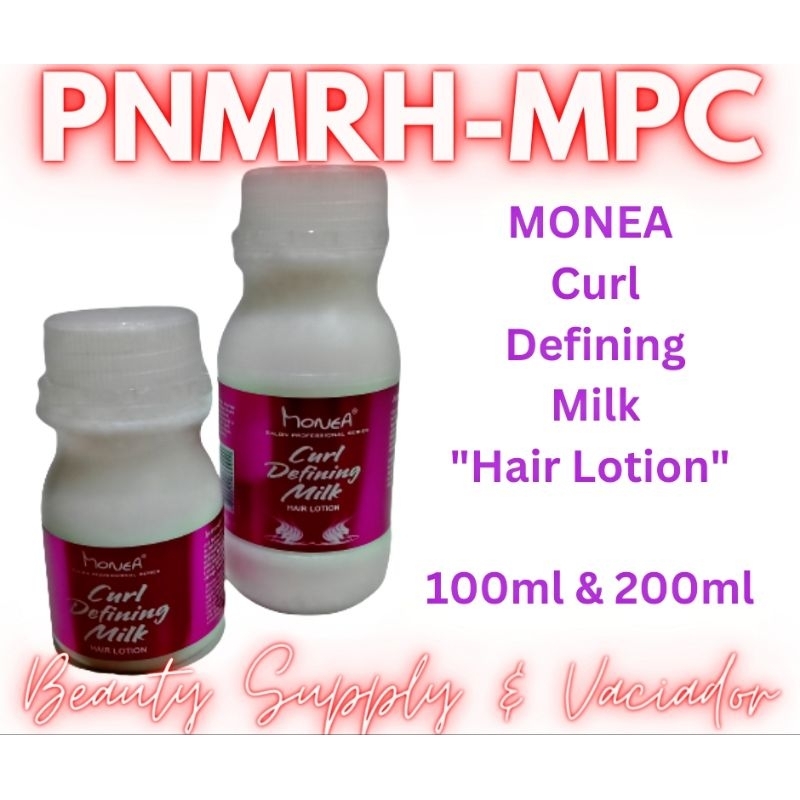 Monea Curl Defining Milk Hair Lotion (100ml & 200ml) | Shopee Philippines