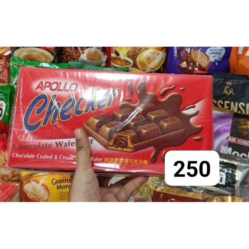 Apollo Checker Chocolate flavor | Shopee Philippines