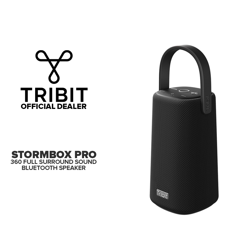 Tribit StormBox Pro 360 Full Surround Sound, Enhanced Bass, Wireless ...