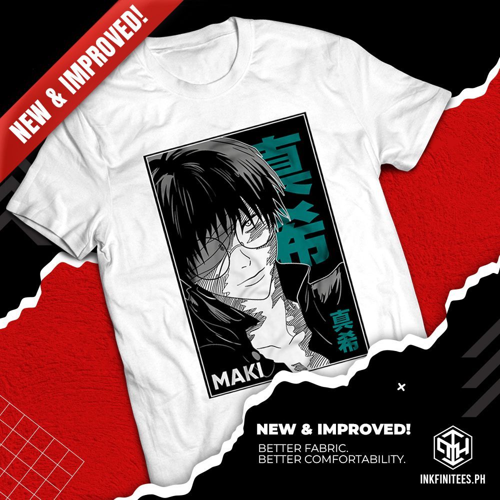 Inkfinitees - Jujutsu Kaisen - Maki Zenin V2 (Unisex - for Men and ...