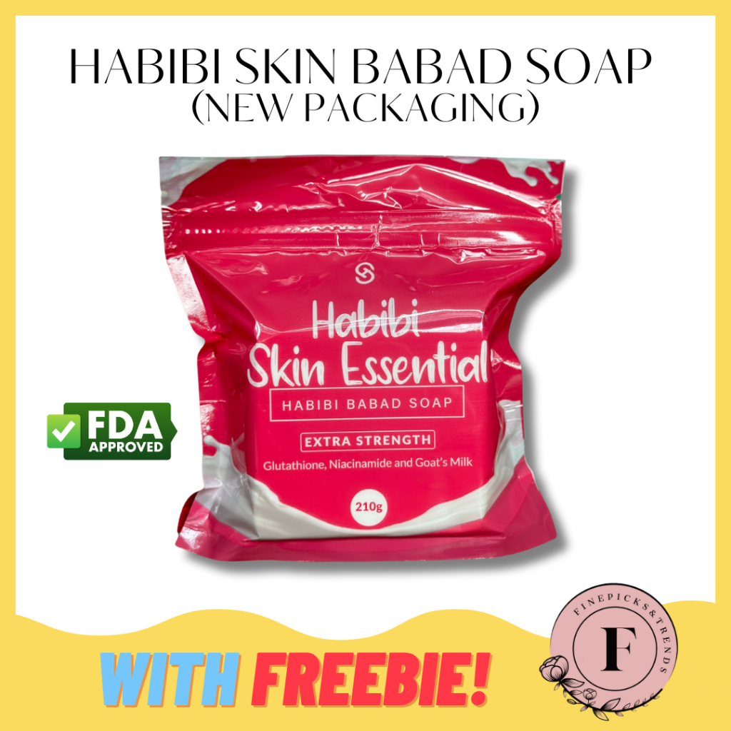 Habibi Babad Soap (NEW PACKAGING) with Glutathione, Niacinamide and ...