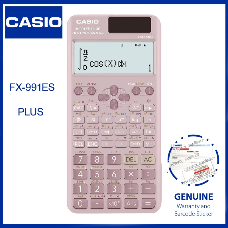 CASIO FX 570ES PLUS 2nd EDITION Scientific Calculator For the exclusive the Board of Directors ...