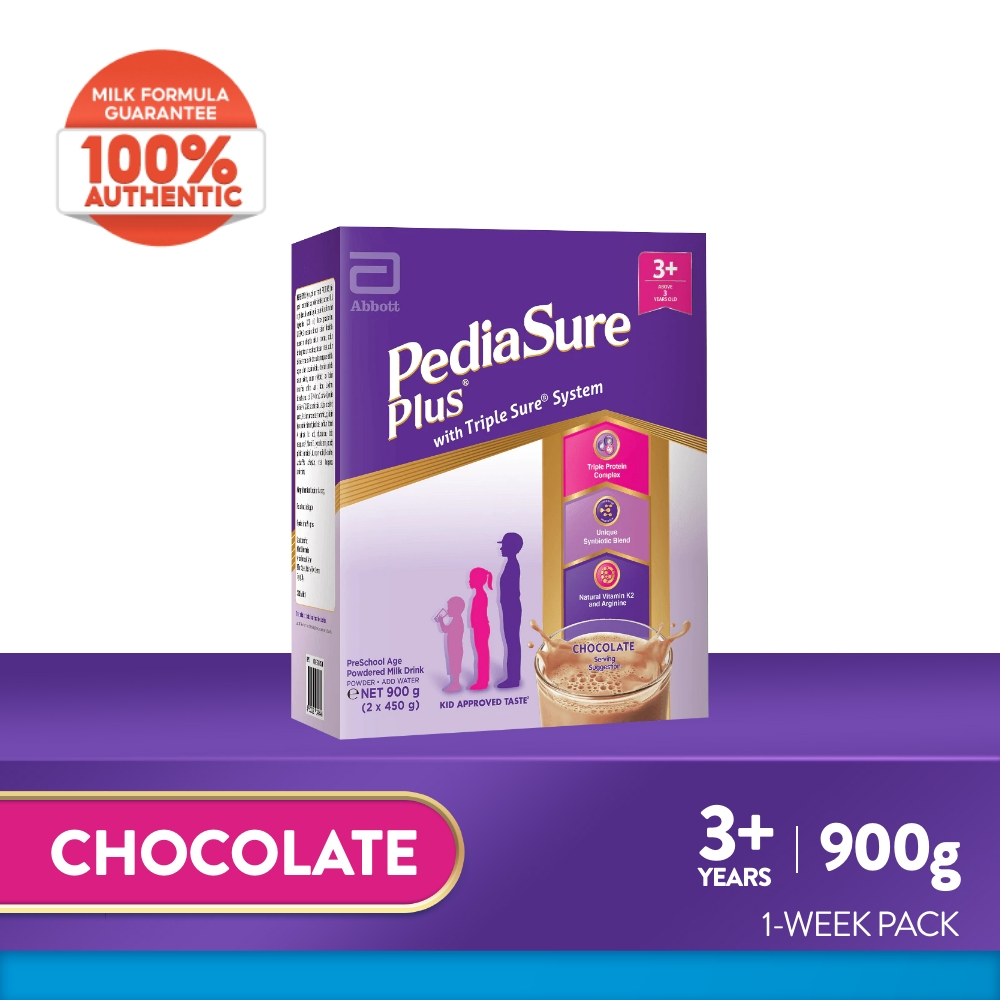 PediaSure Plus Choco for Kids Above 3 Years Old 900g | Shopee Philippines