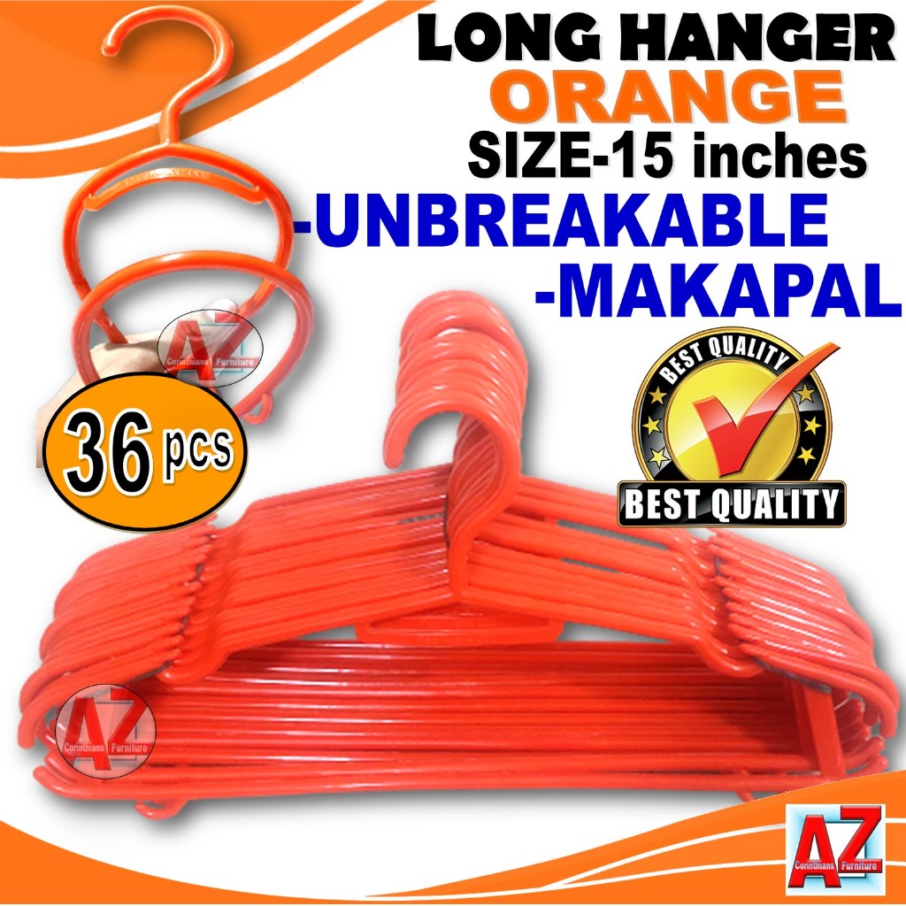 UNBREAKABLE Hanger 36 PCS/ 3 Dozen- For Adults -UNBREKABLE | Shopee ...
