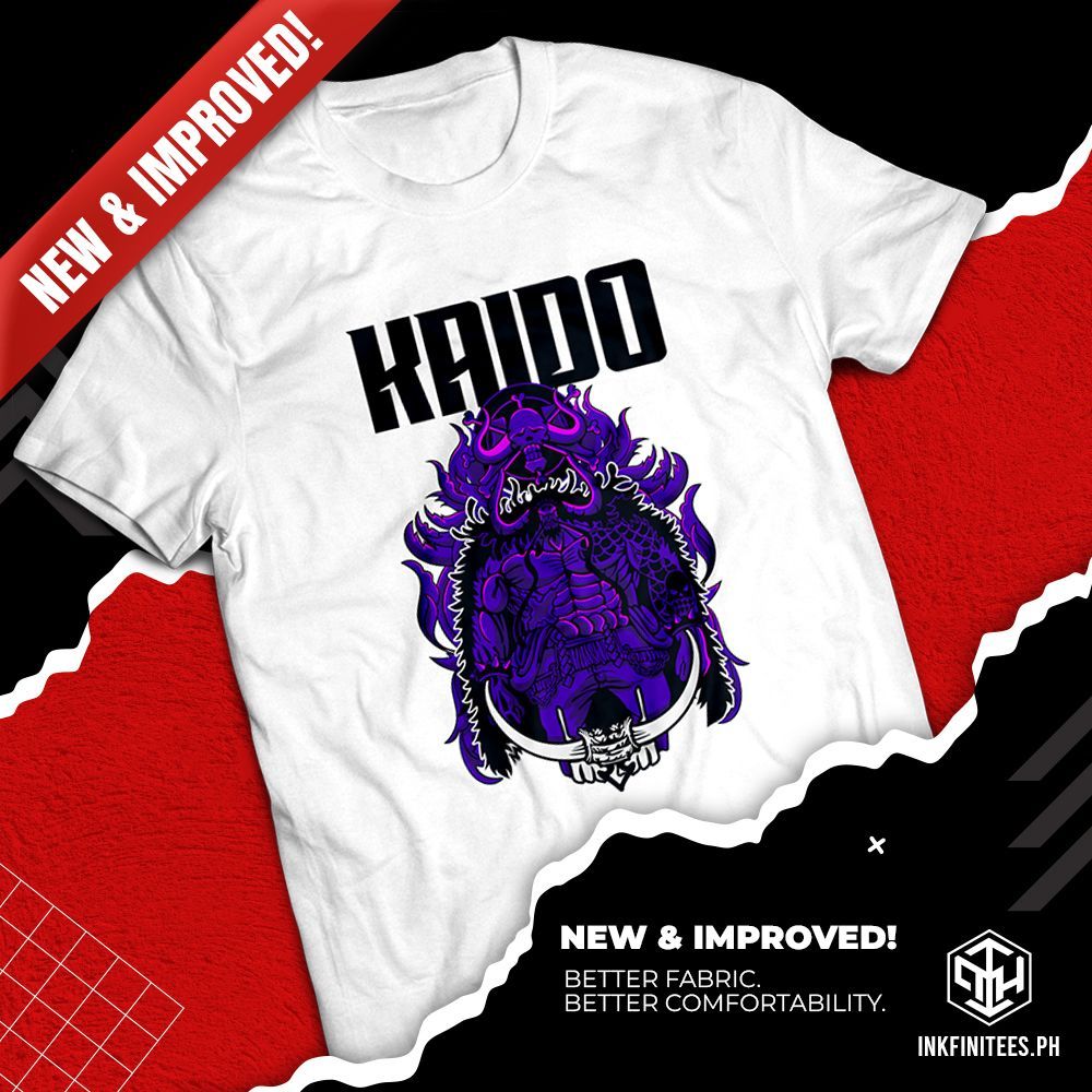 Inkfinitees - One Piece - Kaido V3 (Unisex - for Men and Women ...