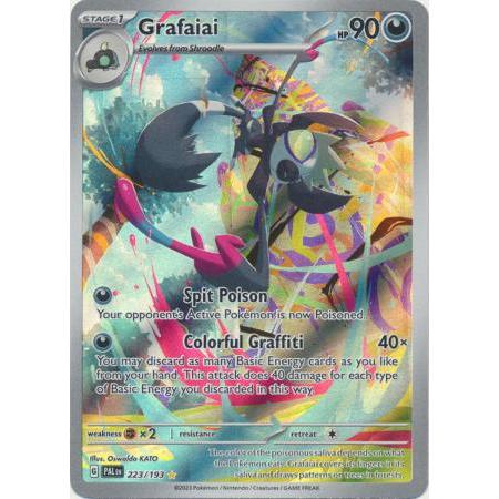 [EN] [PAL] 223/193 - Grafaiai - Illustration Rare - SV02: Paldea ...