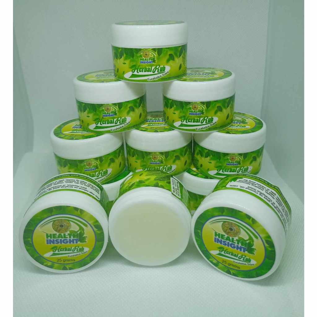 Health Insight Herbal Rub Eucalyptus Scent | Shopee Philippines