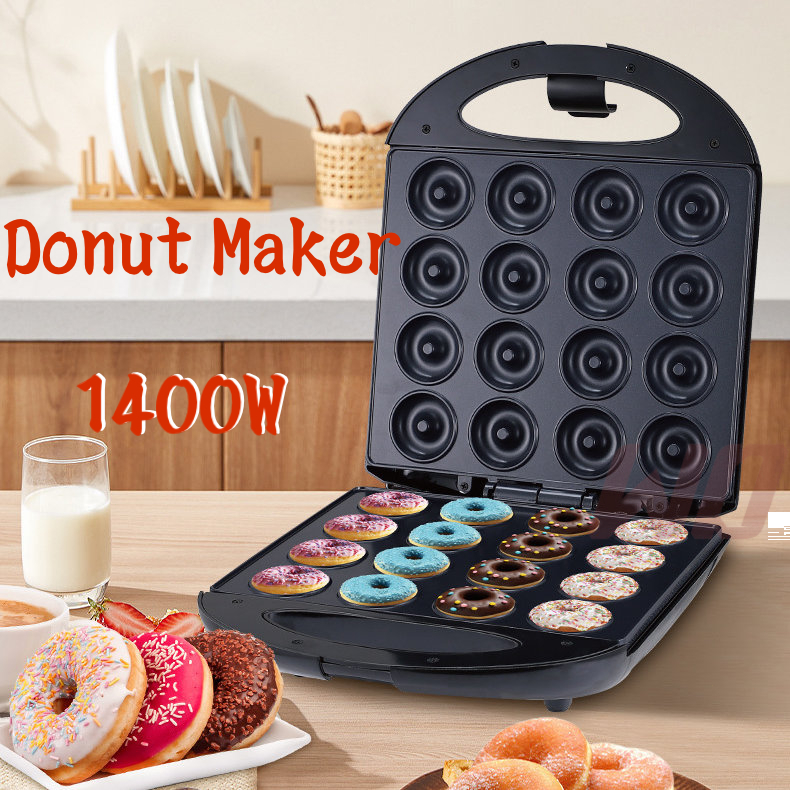 Donut Maker Machine Electric Pancake Doughnut Sandwich Breakfast Mini ...