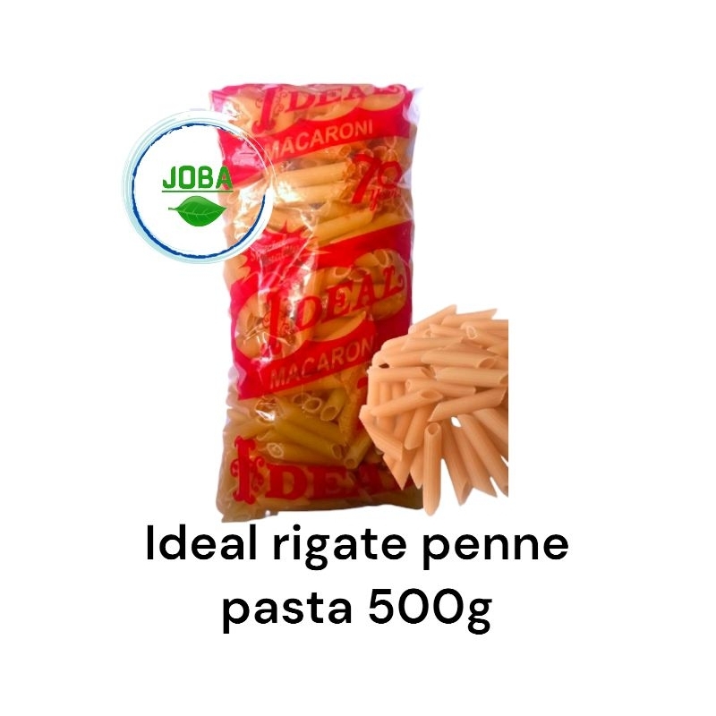 IDEAL ELBOW MACARONI, RIGATE PENNE PASTA 500G | Shopee Philippines