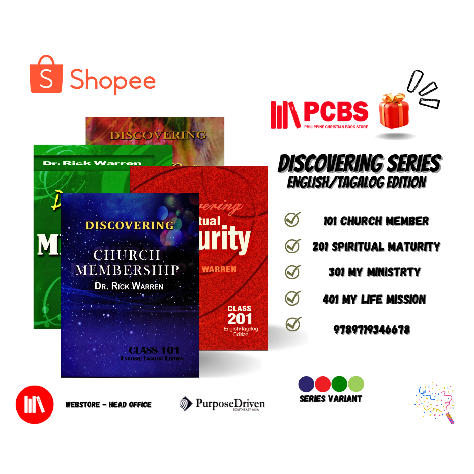 PCBS Discovering Class: 101, 201, 301, and 401 (ENGLISH/TAGALOG ...