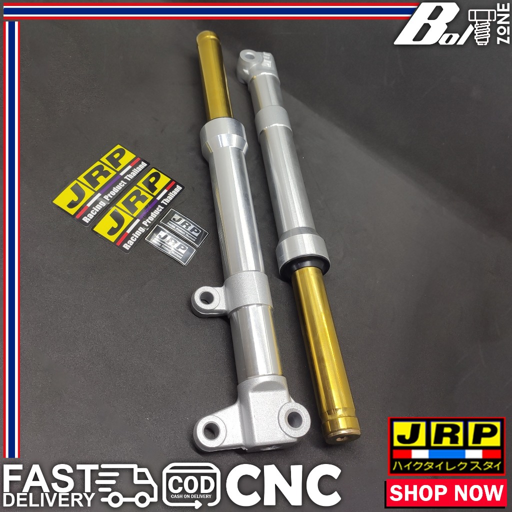 JRP FRONT SHOCK ASSEMBLY GOLD YAMAHA ALL MIO / HONDA WAVE / XRM / PLUG ...