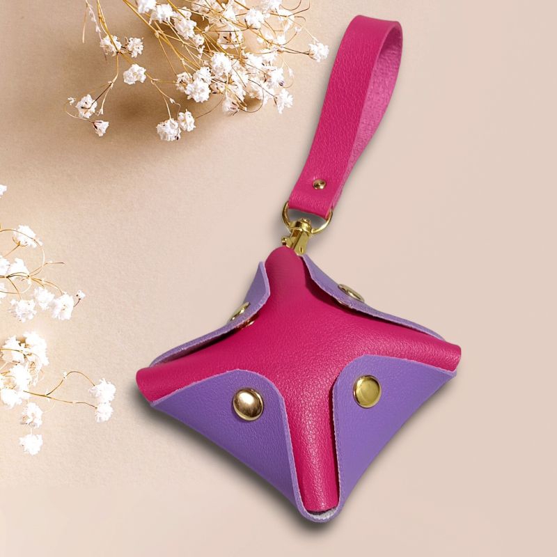 Multi Purpose Pouch, Square Wallets, Coin Purse with Loop Key Holders ...