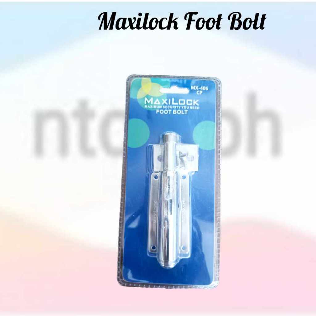 Maxilock Foot Bolt (MX- 406 ) | Shopee Philippines