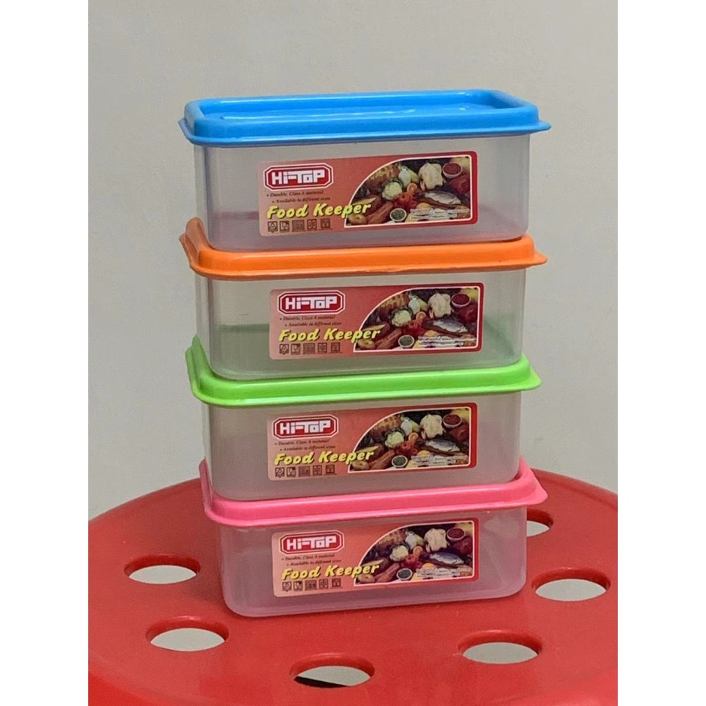 135 HITOP FOOD KEEPER 300ML 4PCS/SET(Assorted) | Shopee Philippines