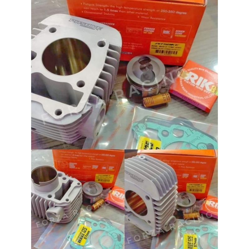 Pitsbike XRM WAVE 125 52.4 54mm 57mm 60mm 62mm 65mm 68mm block borekit ...