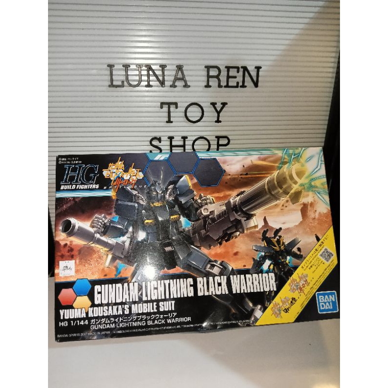 Gundam Lightning Black warrior HG | Shopee Philippines