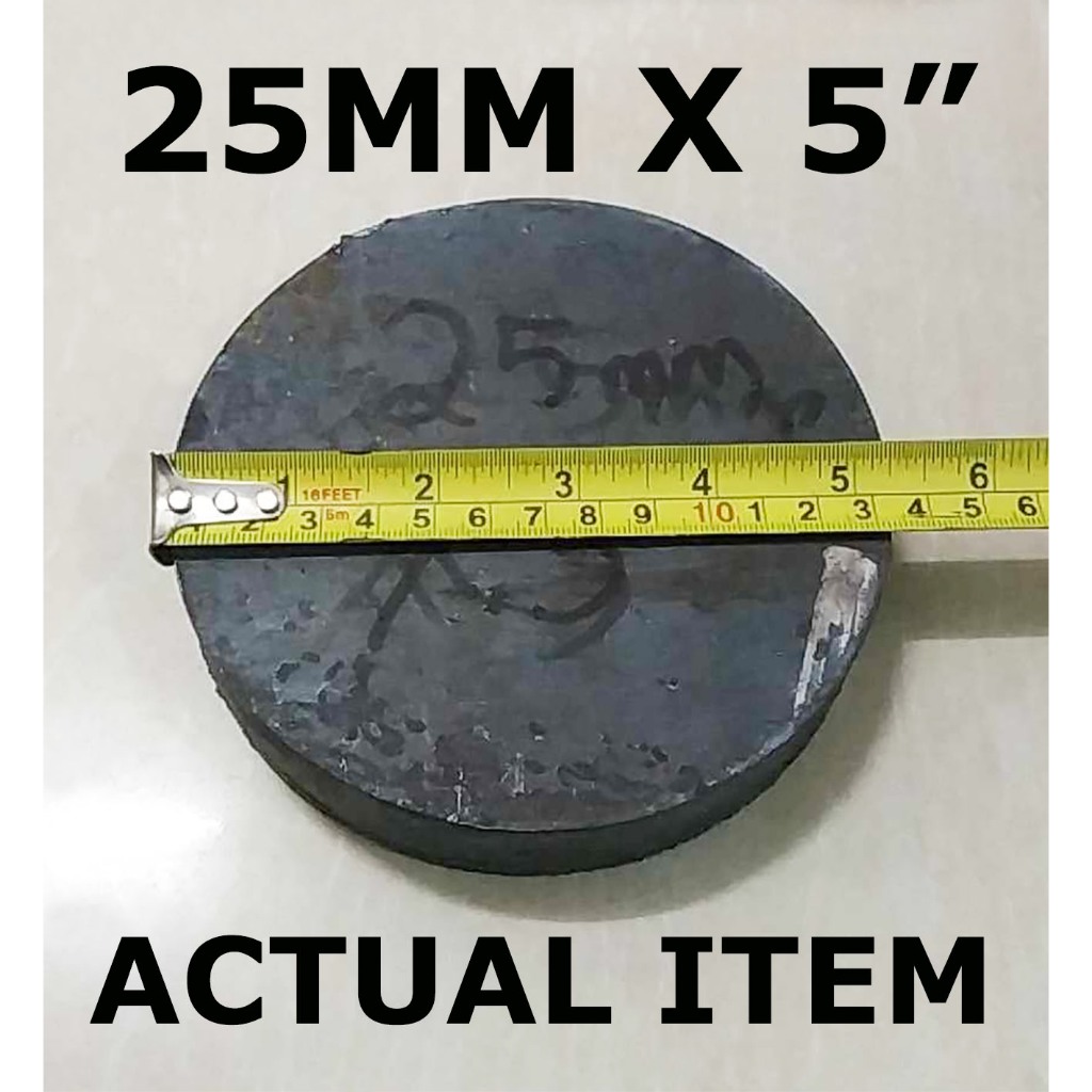 MS BASE PLATE 25MM X 5" CIRCLE MILD STEEL ...