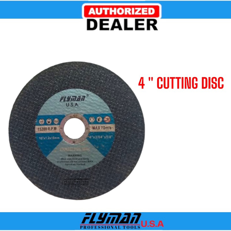 Flyman Tools Usa Cutting Disc | Shopee Philippines