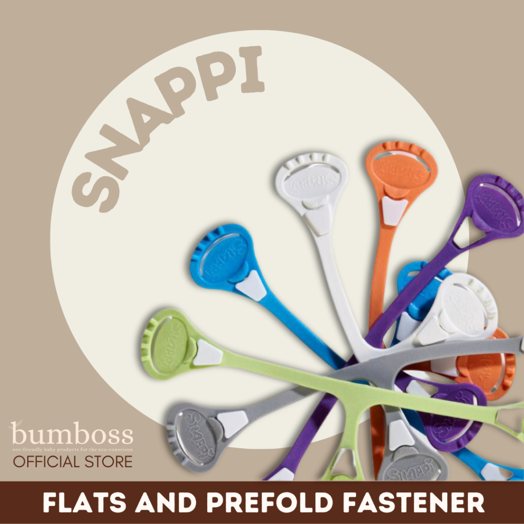 ORIGINAL Snappi Flats and Prefold Cloth Diaper Fastener | Shopee ...