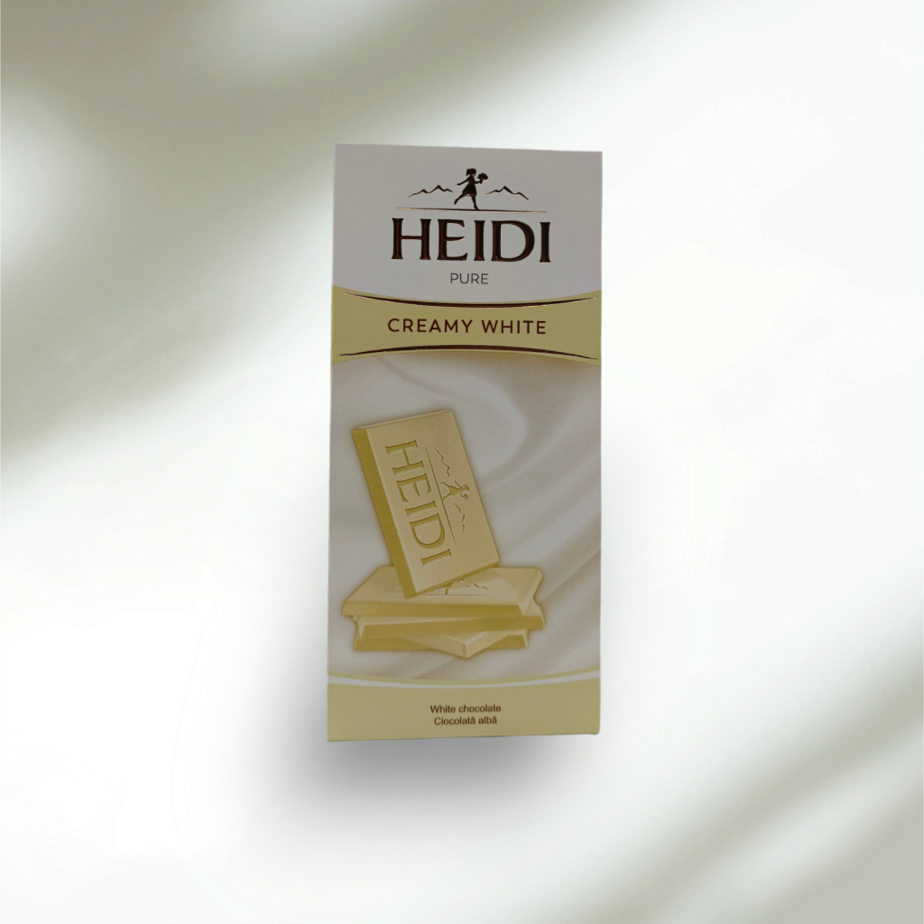 (Romania) Heidi Pure White Chocolate. Creamy White. 80 grams. | Shopee ...