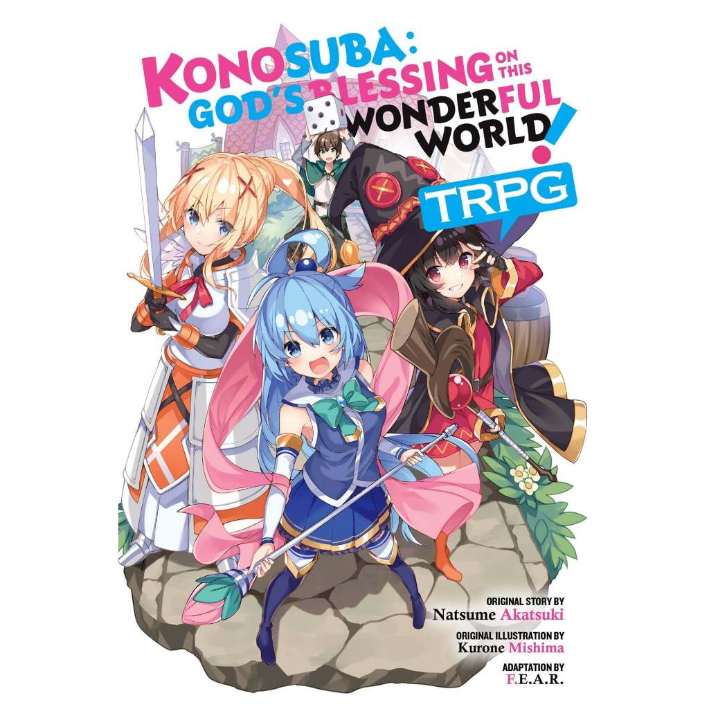 Konosuba TRPG (ENGLISH Ed.): God's Blessing on this wonderful world DND / PATHFINDER / D6s ...