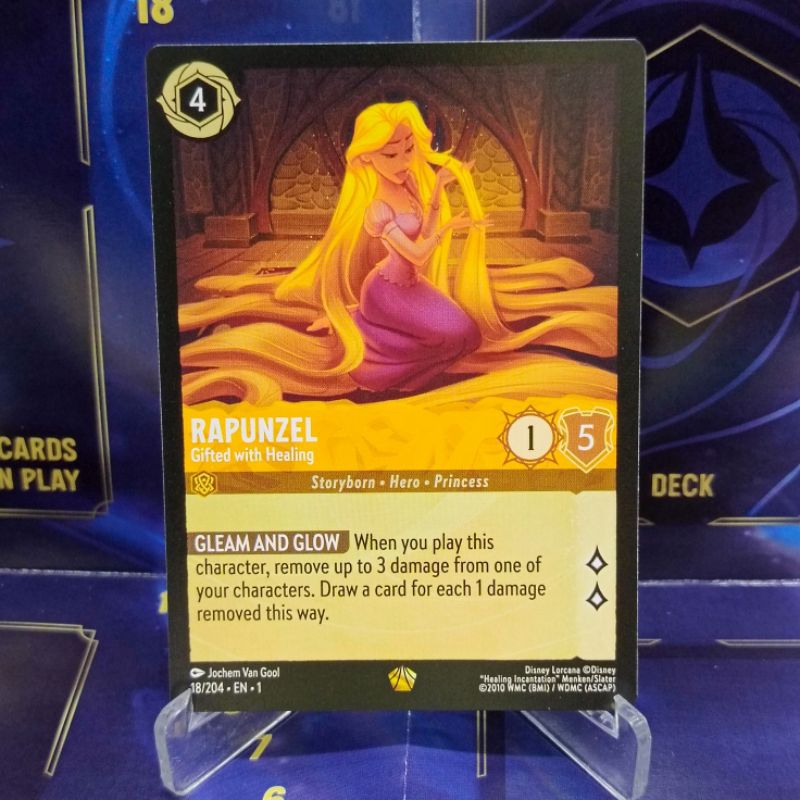 Rapunzel #18/204 - TCG Disney Lorcana The First Chapter Legendary ...