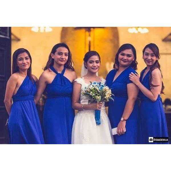 AFFORDABLE ROYAL BLUE INFINITY DRESS WITH TUBE FOR ADULTS AND KIDS for ...