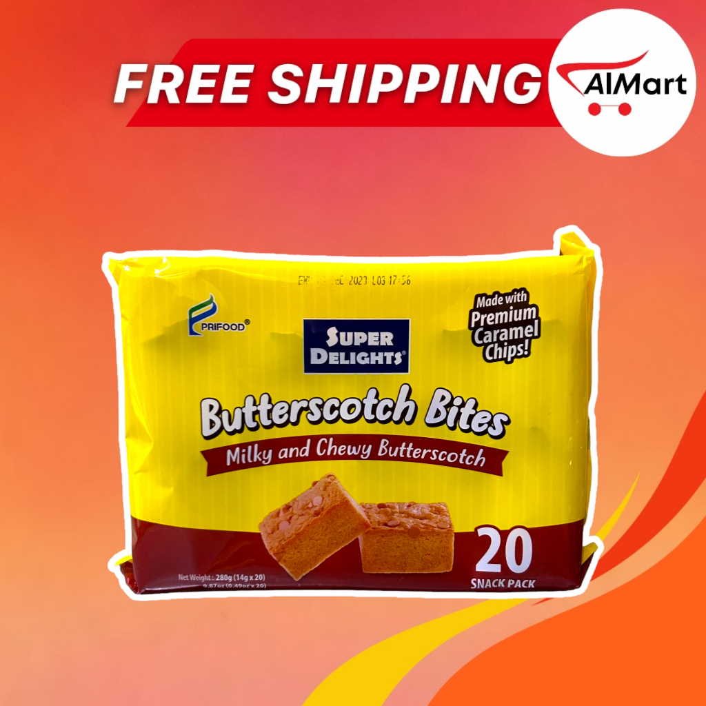 SUPER DELIGHTS TRAY BUTTERSCOTCH (20 PIECES SNACK PACK) | Shopee Philippines