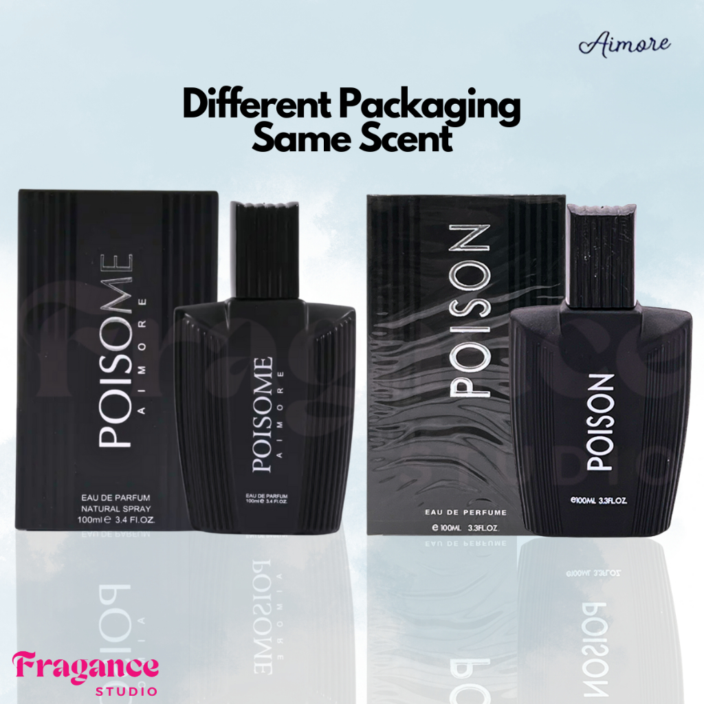 100ML POISON PERFUME FOR MEN /INSPIRED COLLECTION | Shopee Philippines