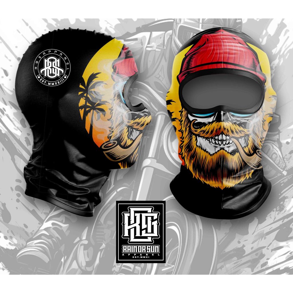 MUSTACHE BO2 BALACLAVA full sublimation high quality fabrics full bonet ...