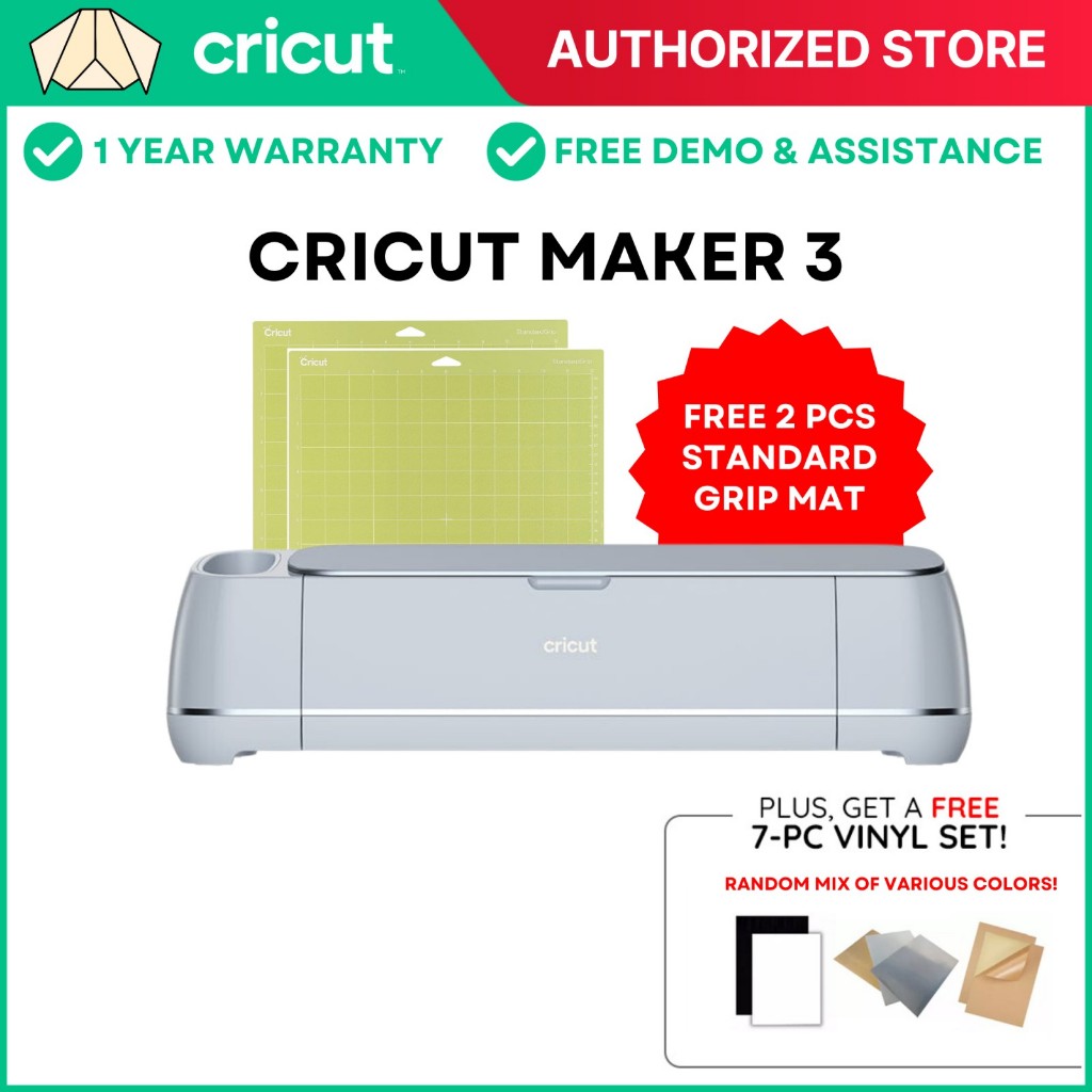 Cricut Maker 3 - DIY Machine Compatible with Matless Cutting Cricut ...